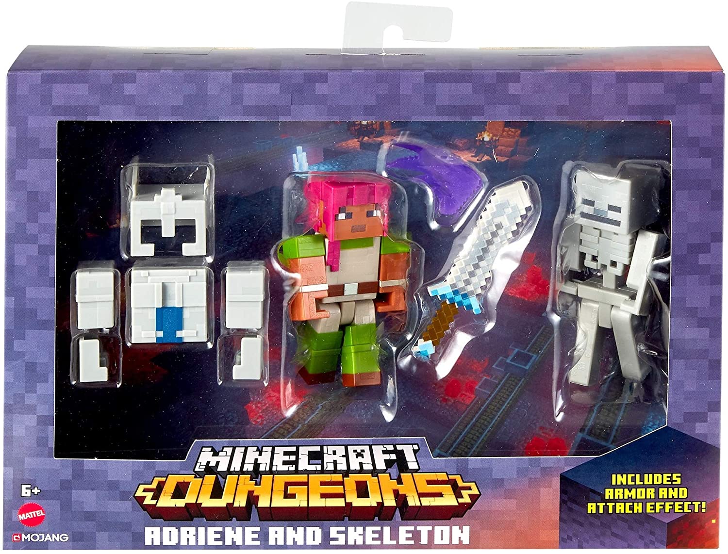 Minecraft Dungeons Adriene & Skeleton - Bucky's Coffee & Gift Shop