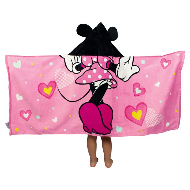 Minnie Mouse Hooded Towel - 22 x 51 - Bucky's Coffee & Gift Shop