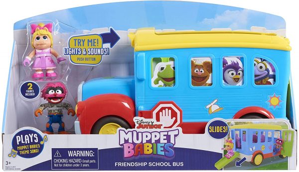 Muppet Babies Friendship School Bus - Plays Muppet Babies Theme Song ...
